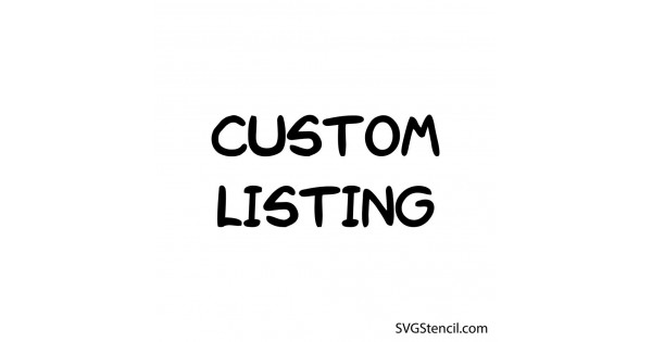 Custom SVG design | PNG design | Logo - SVGStencil