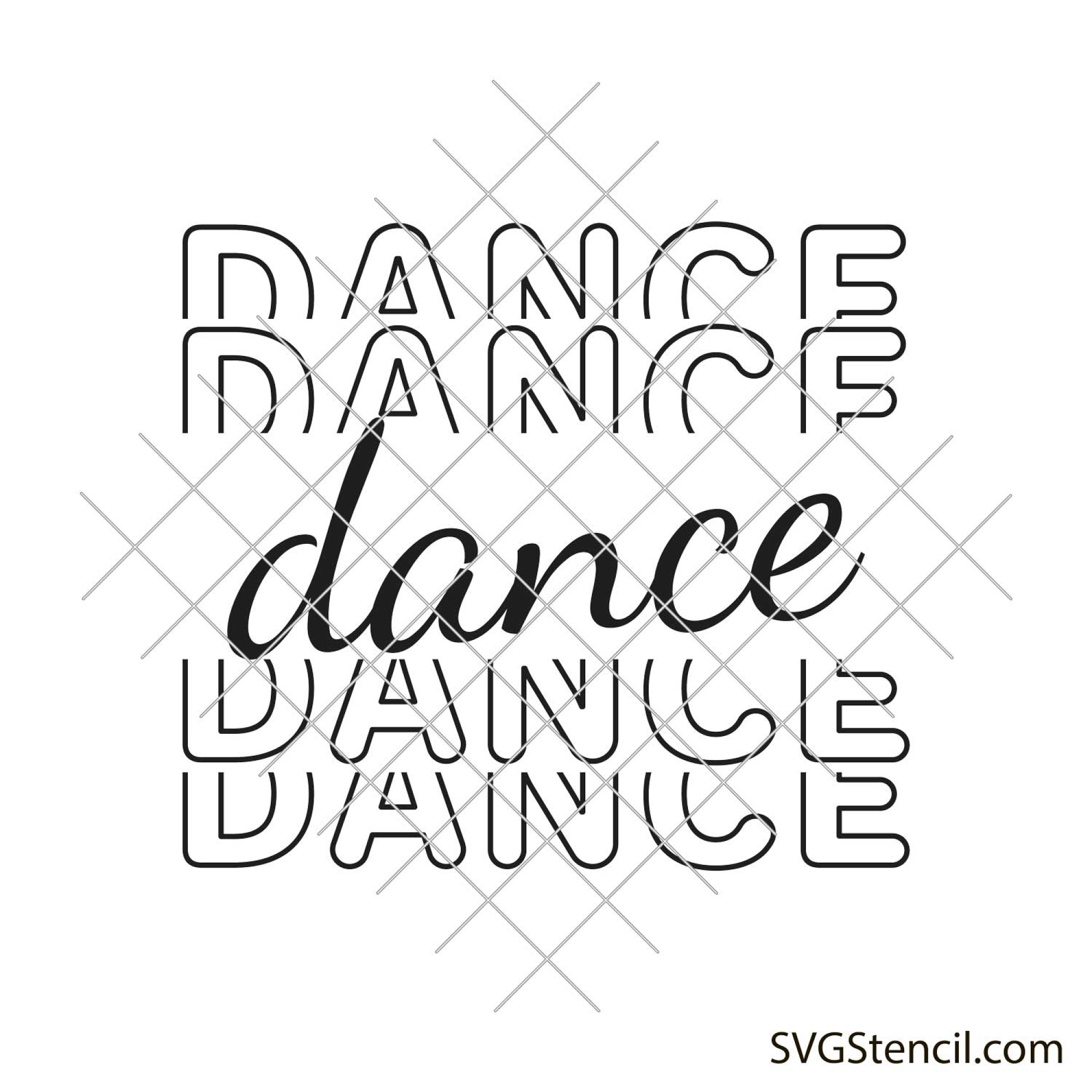 Dance mom svg | Ballet svg | Dance teacher svg - SVGStencil