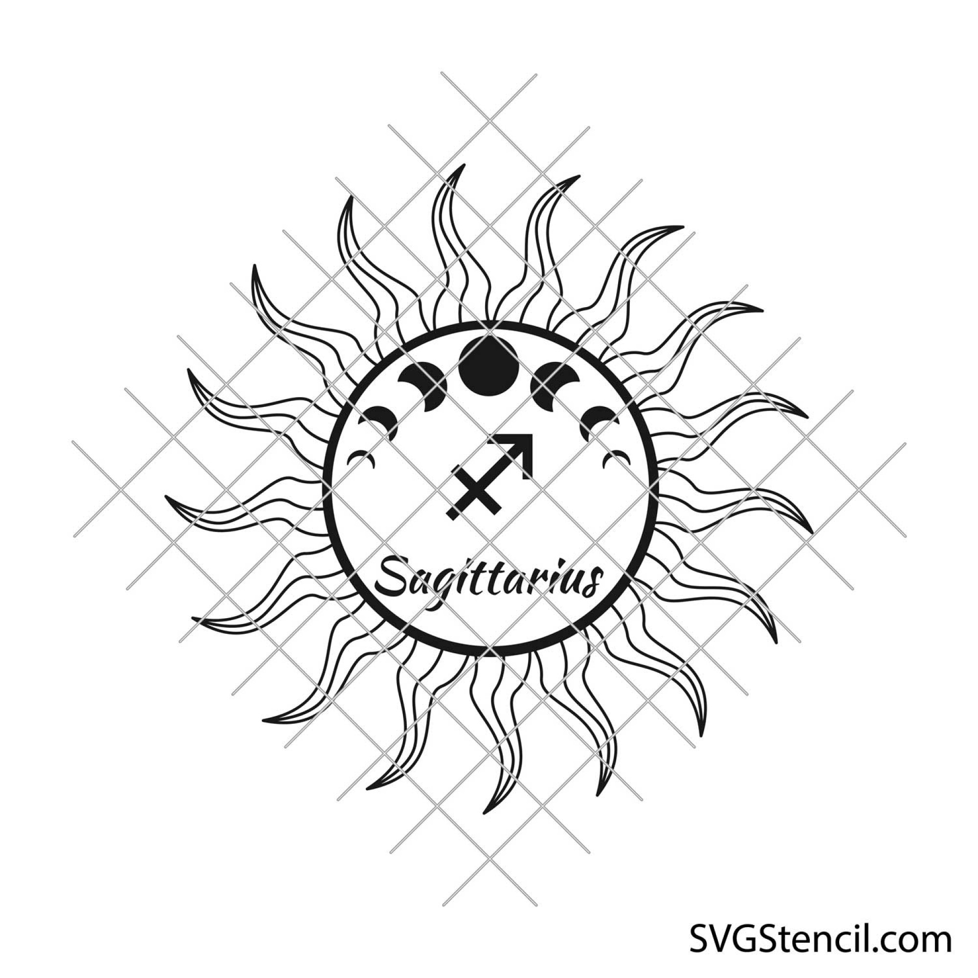Horoscope svg bundle | 12 constellation signs svg | Zodiac svg - SVGStencil