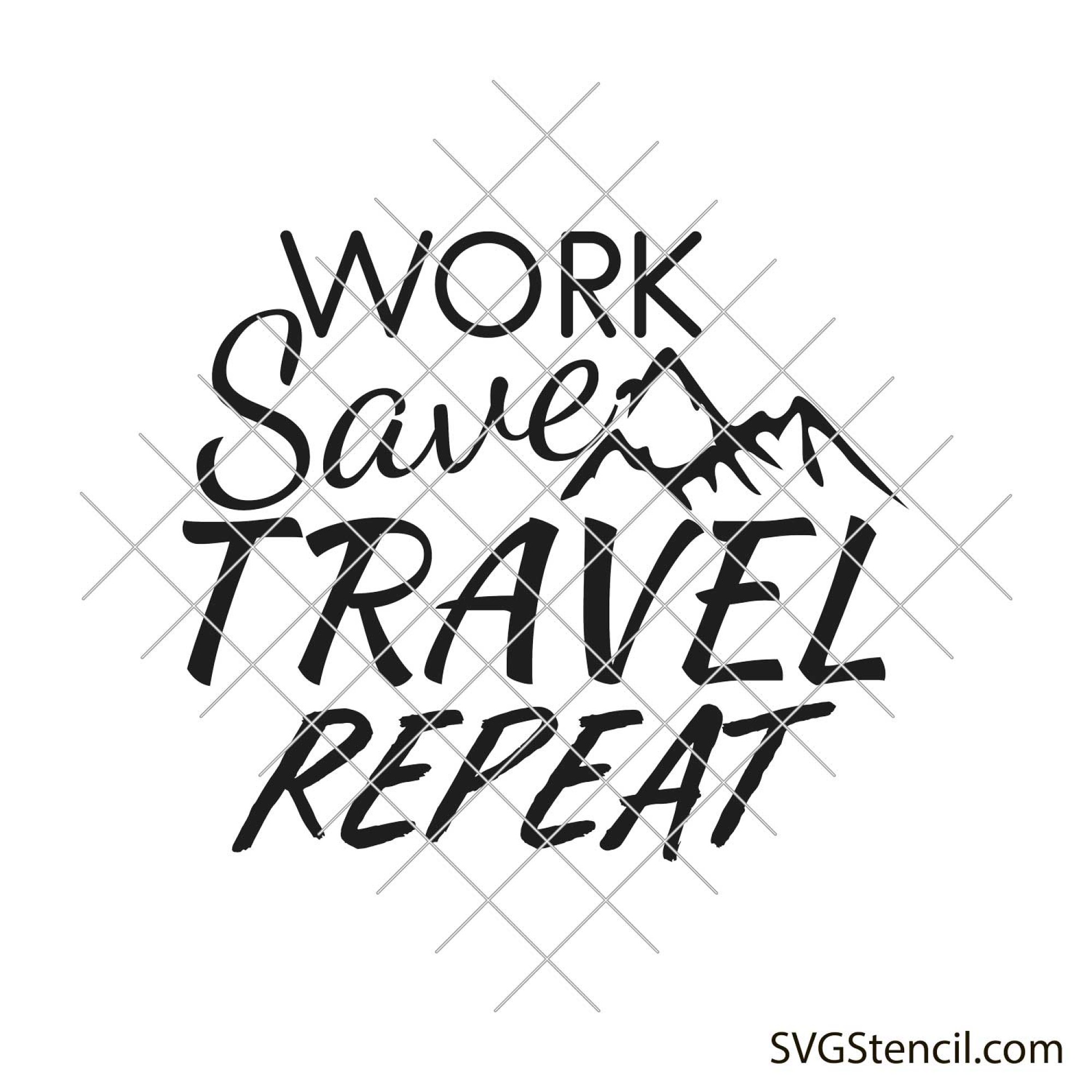 Trip svg | Tourism svg | Summer vacation svg - SVGStencil