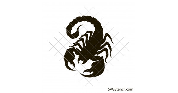 scorpion outline