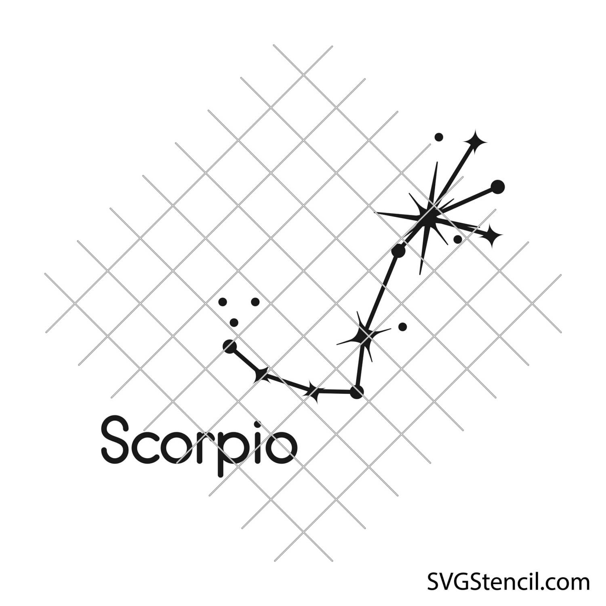Сonstellation svg | Astrology svg | Horoscope svg - SVGStencil