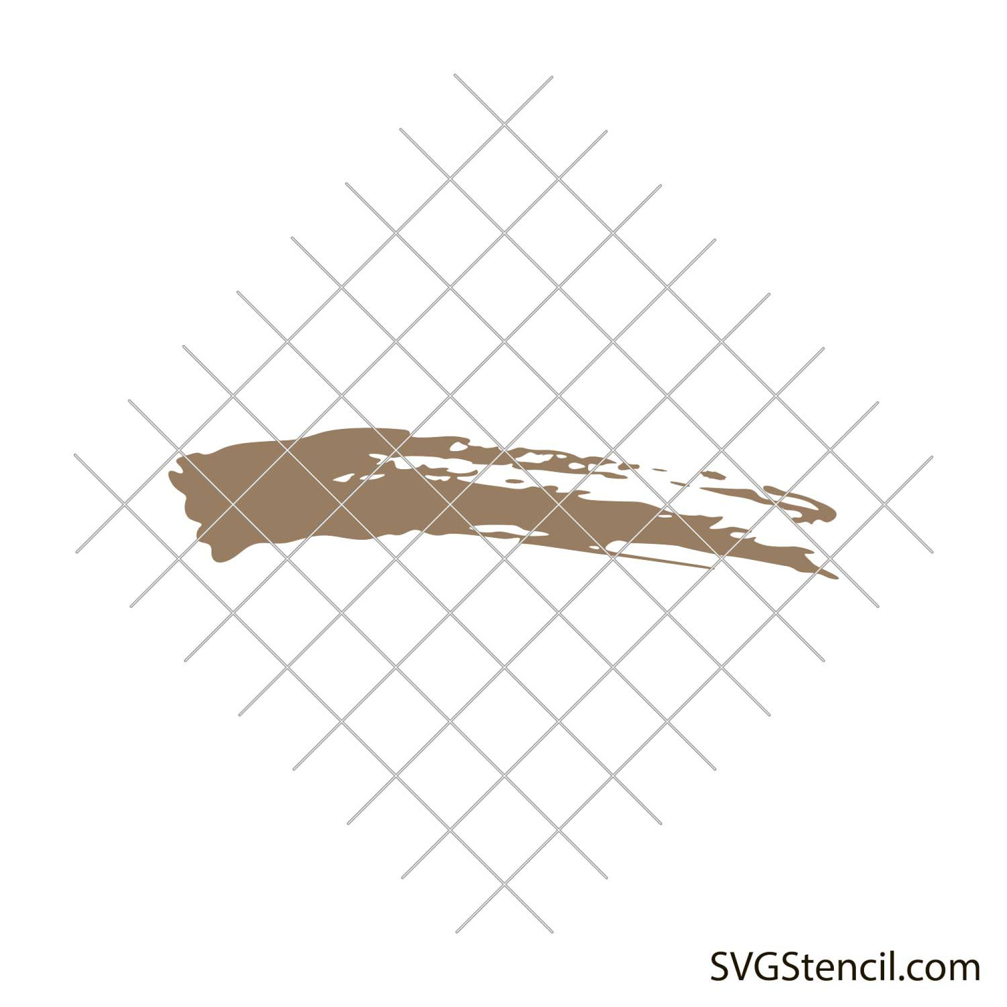 Paint brush stroke svg | Brush stroke svg | Paint smear svg - SVGStencil