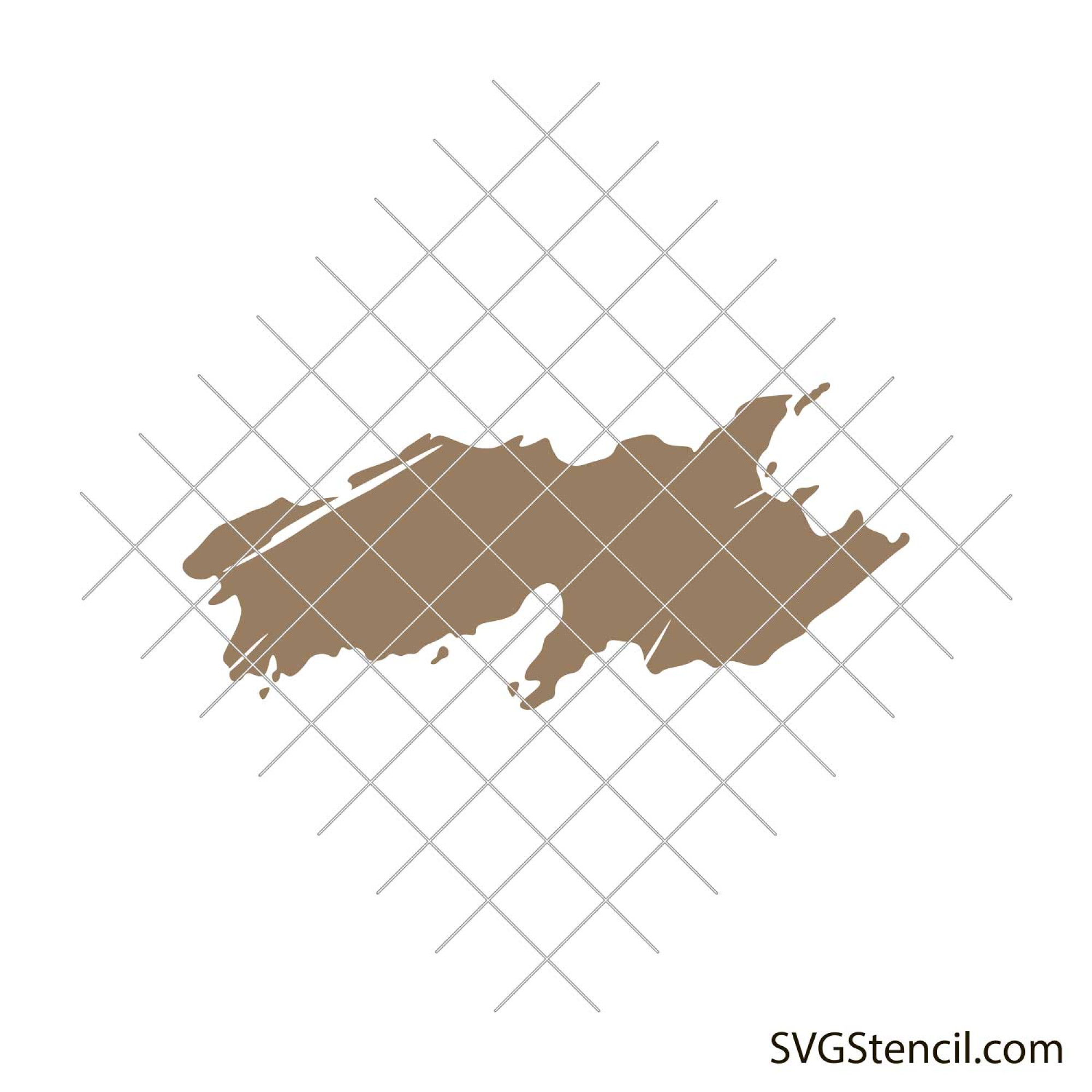 Paint brush stroke svg | Brush stroke svg | Paint smear svg - SVGStencil