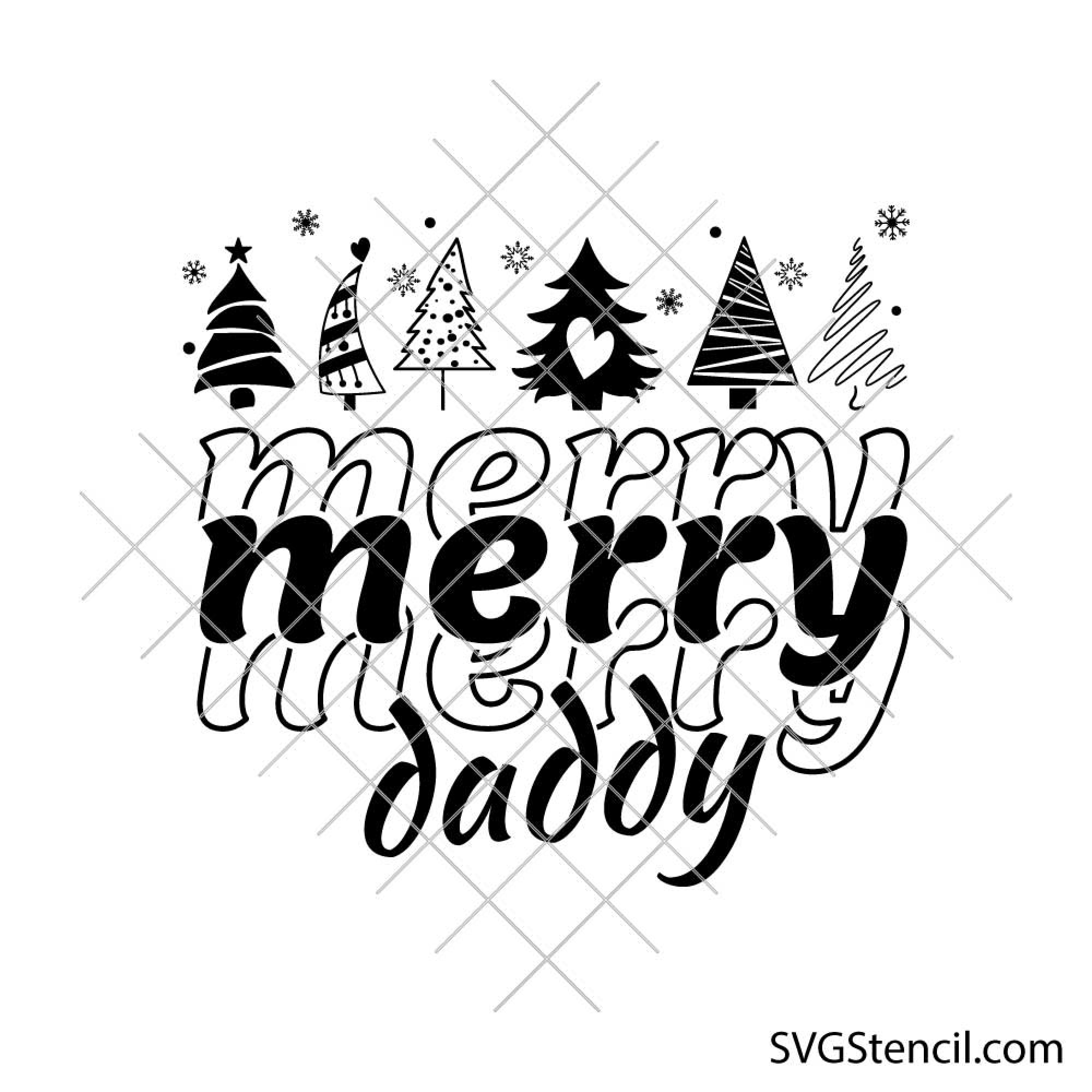 Christmas dad svg | Christmas tree svg | Christmas jumper svg - SVGStencil