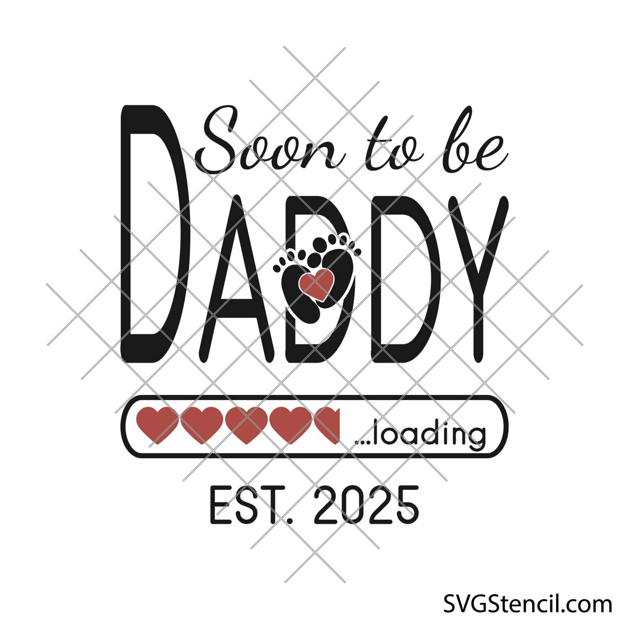 New mom svg | New dad svg | Expecting parents svg - SVGStencil