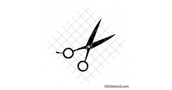 Silhouette barber scissor svg | Salon accessories svg | Shears svg ...