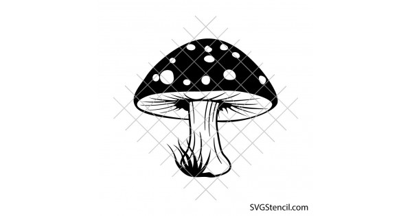 Fungi svg | Nature svg | Foraging svg - SVGStencil