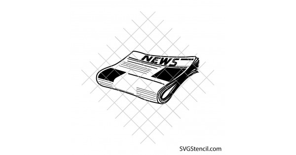 Cricut news svg | Journalism svg | Reporter svg - SVGStencil
