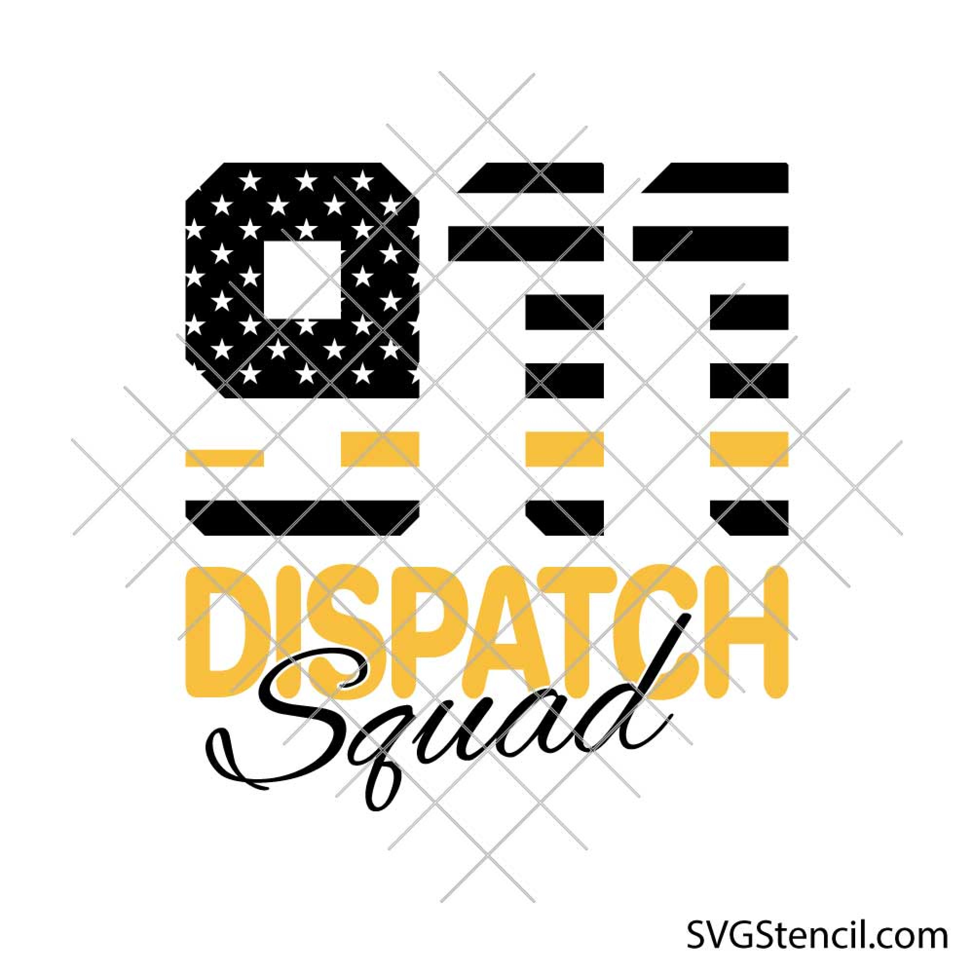 Team squad svg | Patriotic svg | Dispatcher svg - SVGStencil