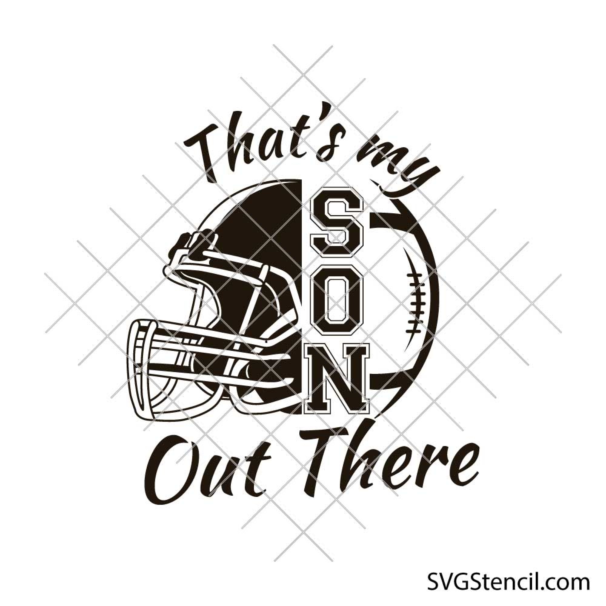 Game day svg design | Proud parent svg | Football dad svg - SVGStencil