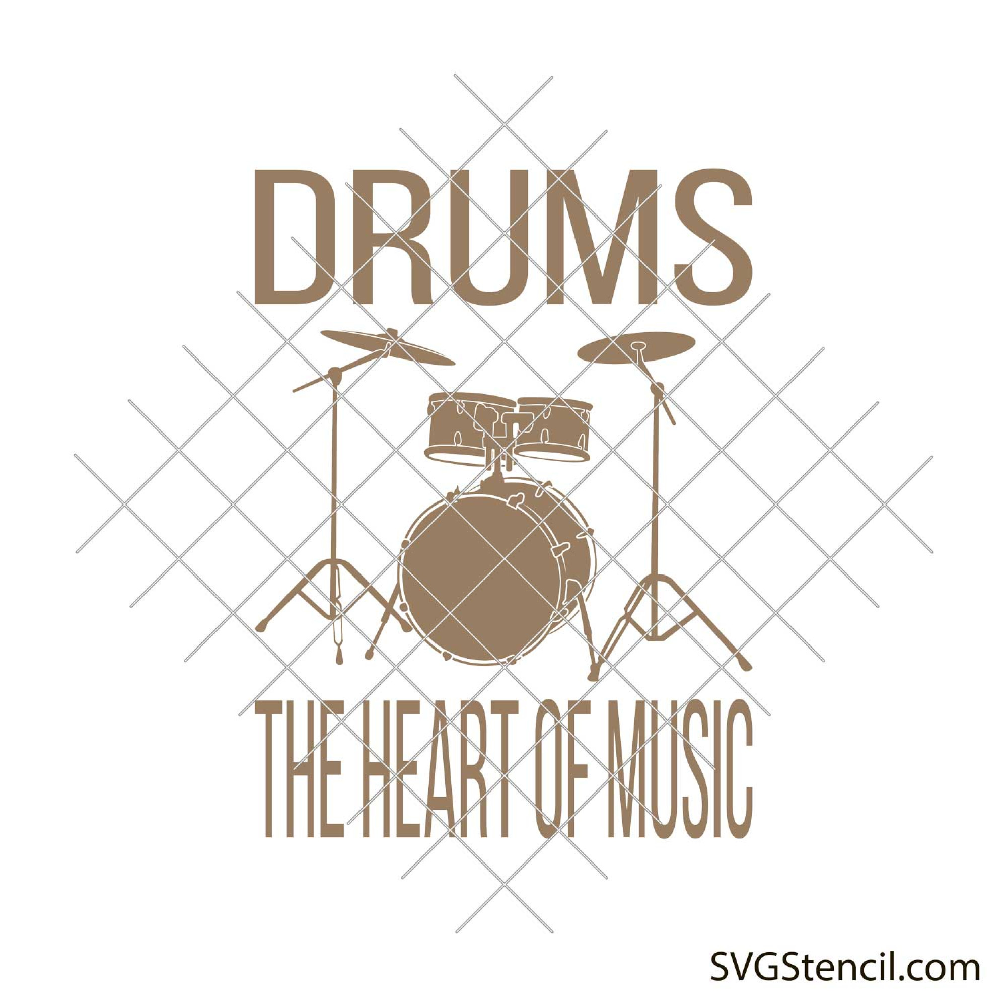 Drummer quotes svg | Snare drum svg | Drummer boy svg - SVGStencil