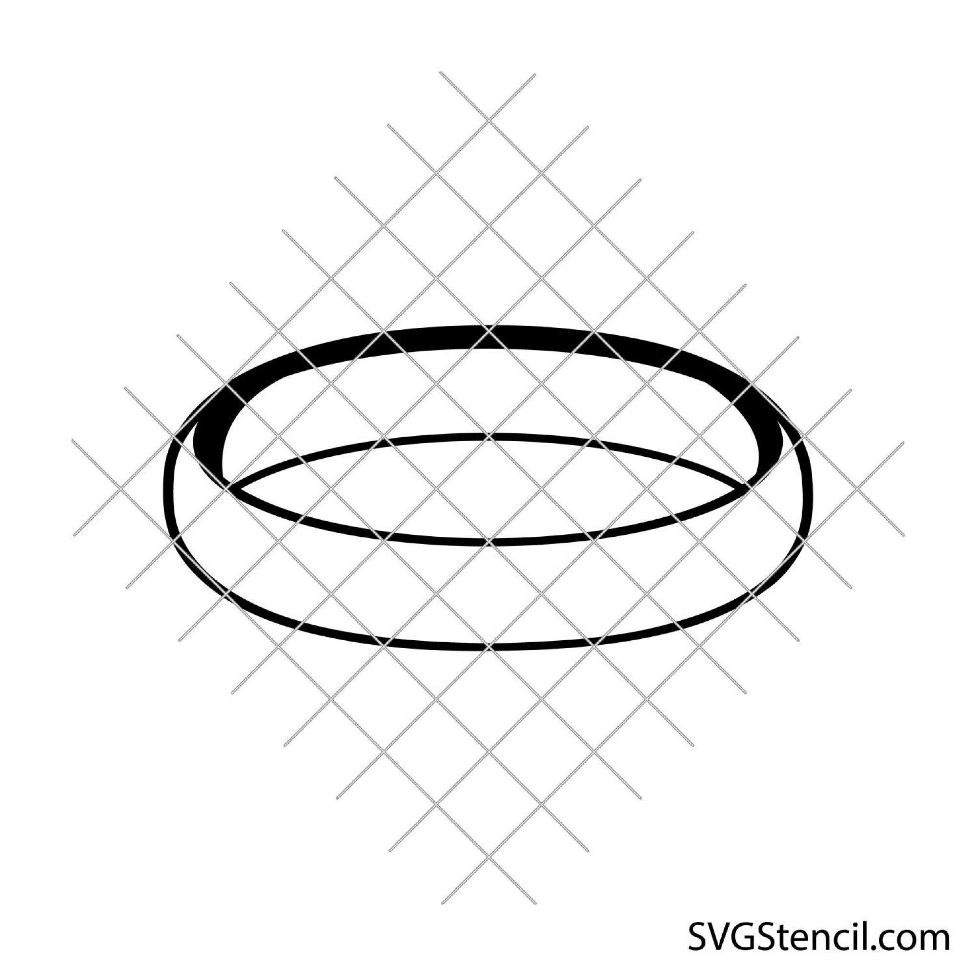 Wedding rings svg | Engagement ring svg | Bridal shower svg - SVGStencil