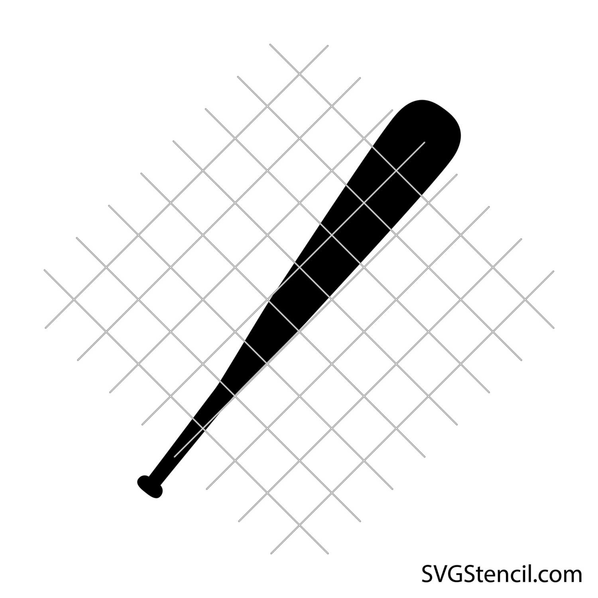 Baseball bat and ball svg | Baseball shirt svg | T-ball svg - SVGStencil