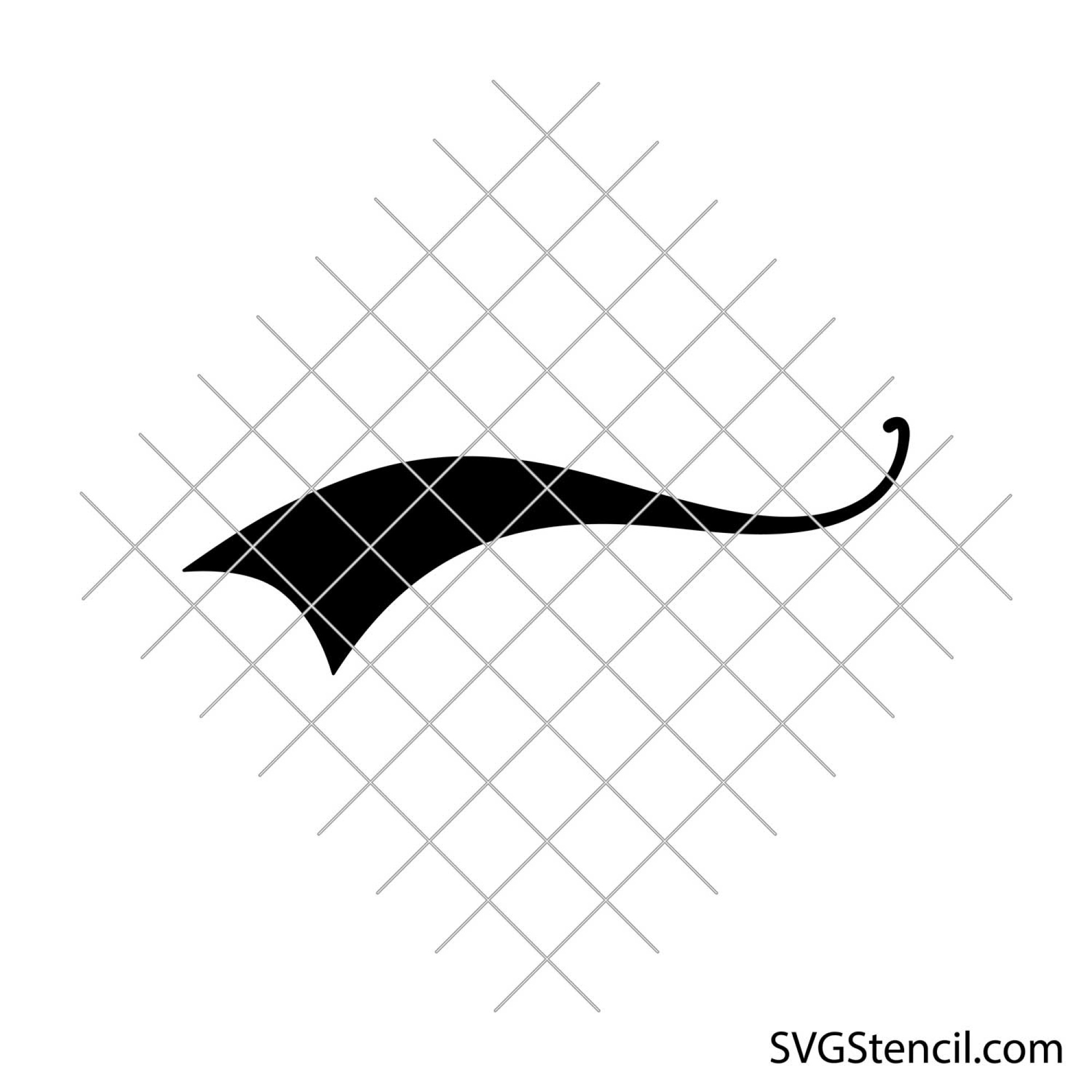 Baseball swoosh svg | Baseball swish svg | Swashes svg - SVGStencil