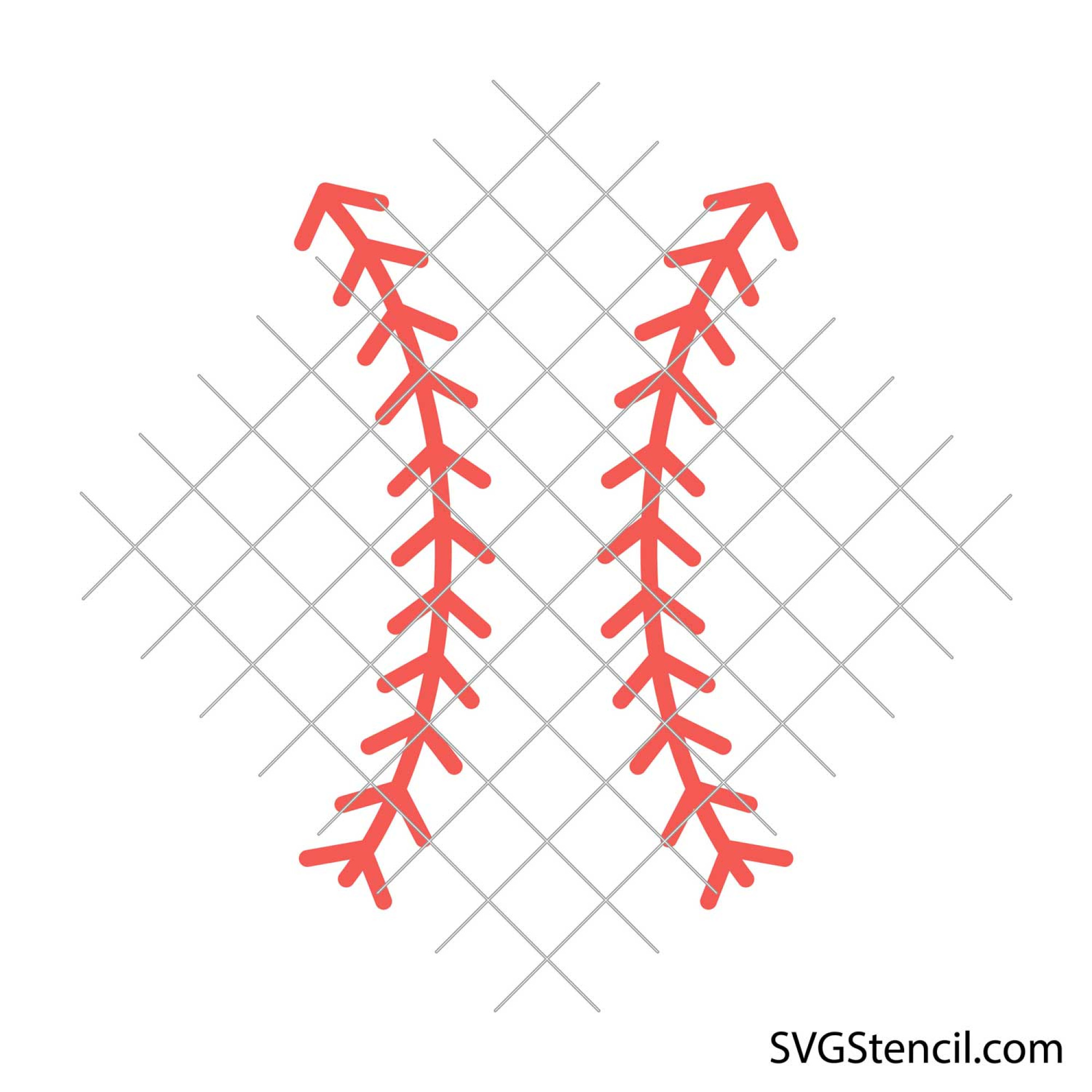 Free baseball threads svg |Baseball stitching svg |Seam svg - SVGStencil